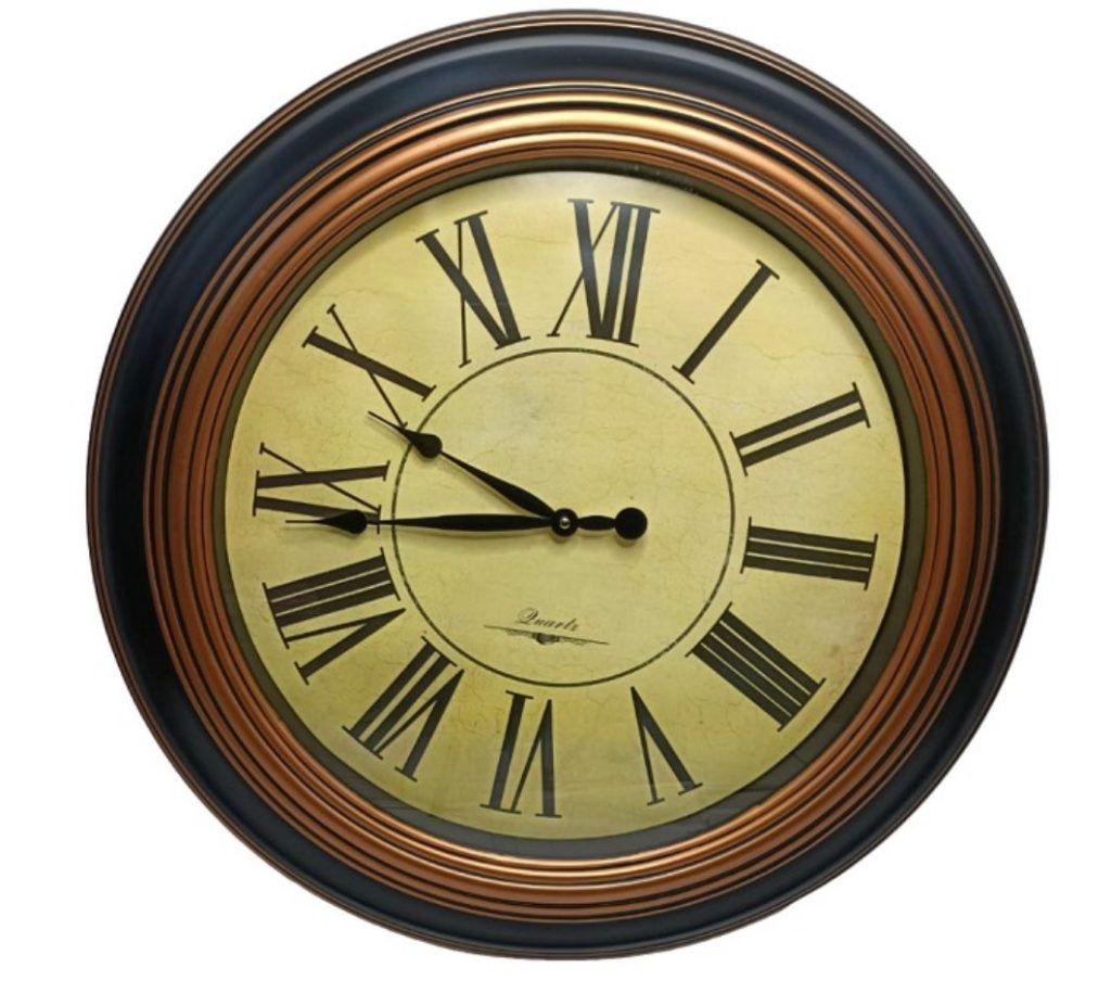 Roman numerals wall clock – Thepe Stores