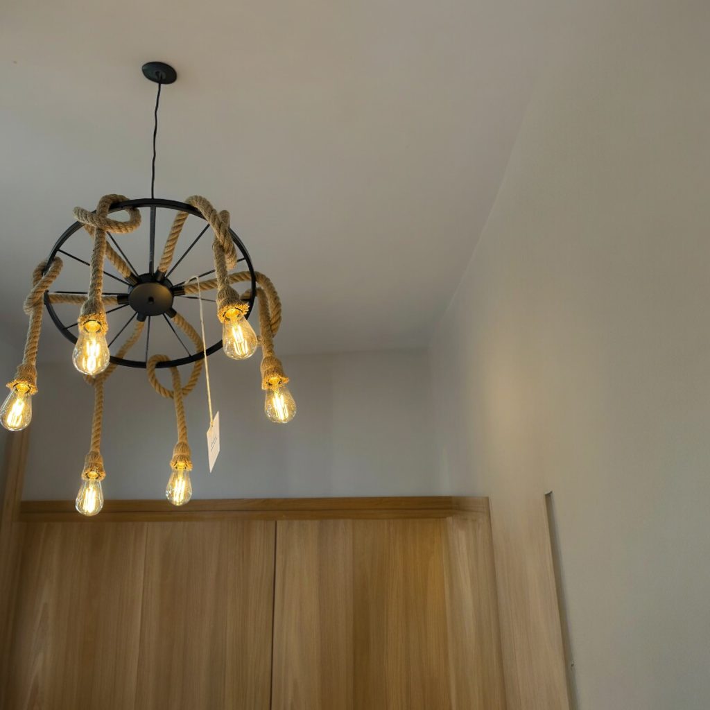 Vintage 6 bulb ceiling lights – Thepe Stores